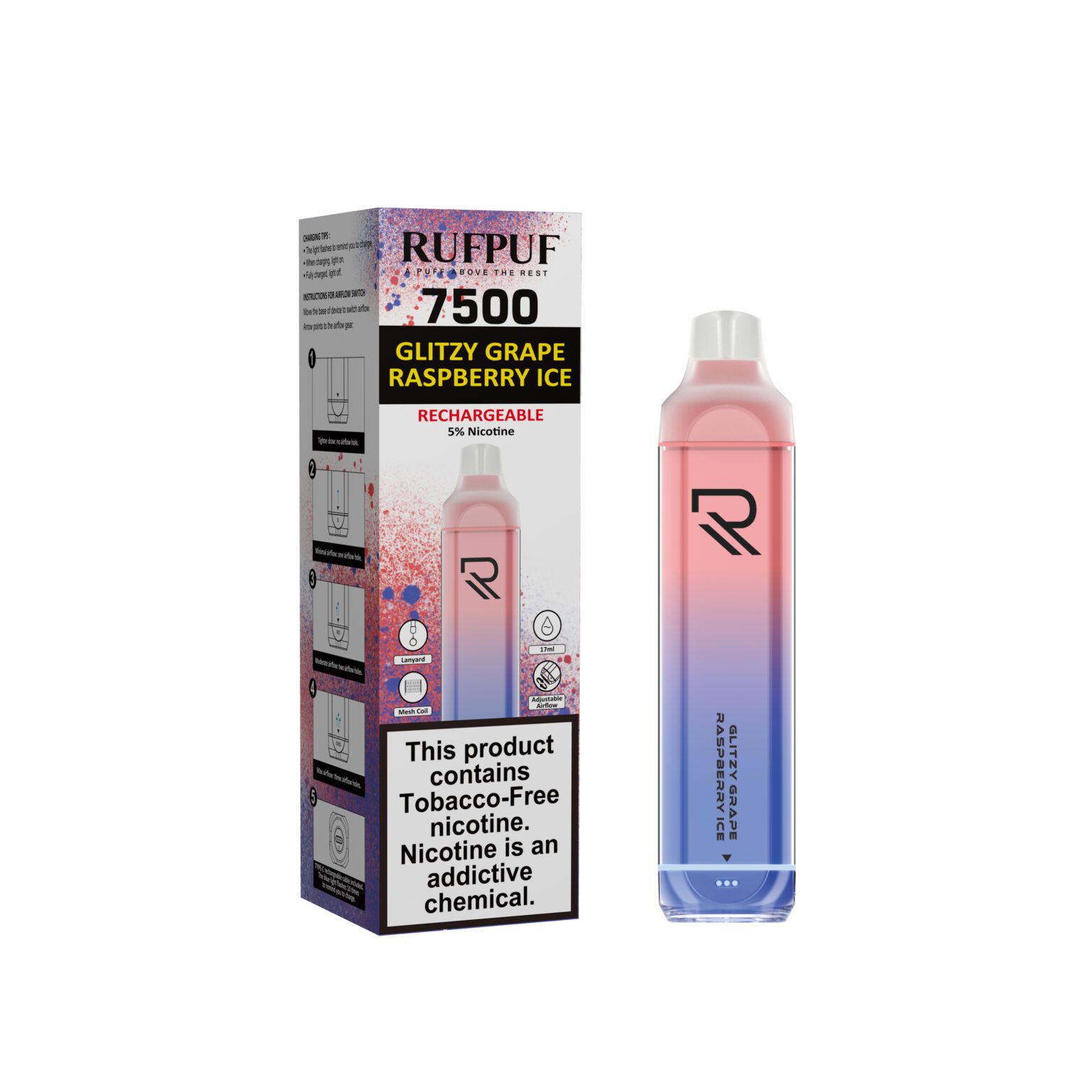 Glitzy Grape Raspberry Ice – RUFPUF – INTERNATIONAL