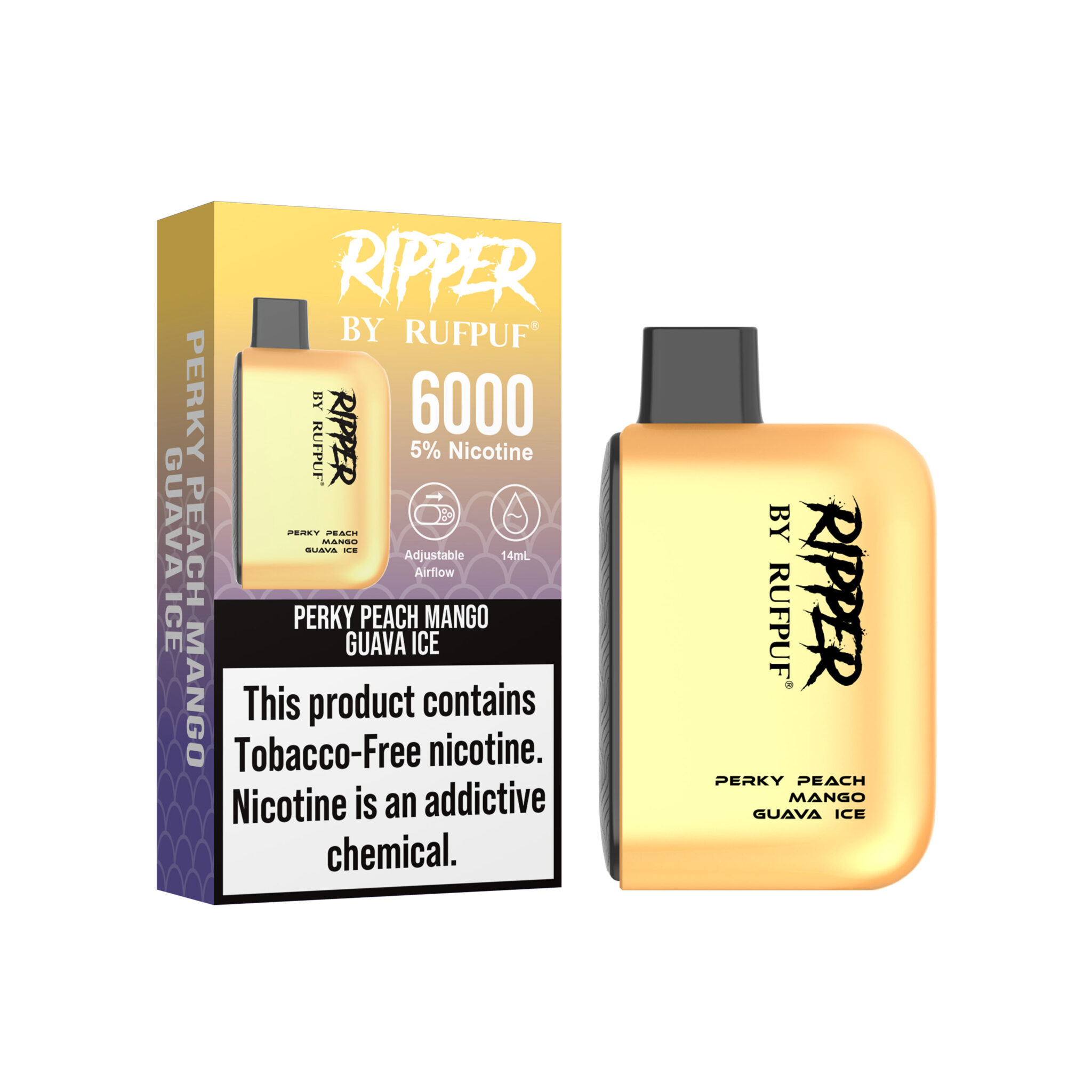 Perky Peach Mango Guava Ice – RUFPUF – INTERNATIONAL